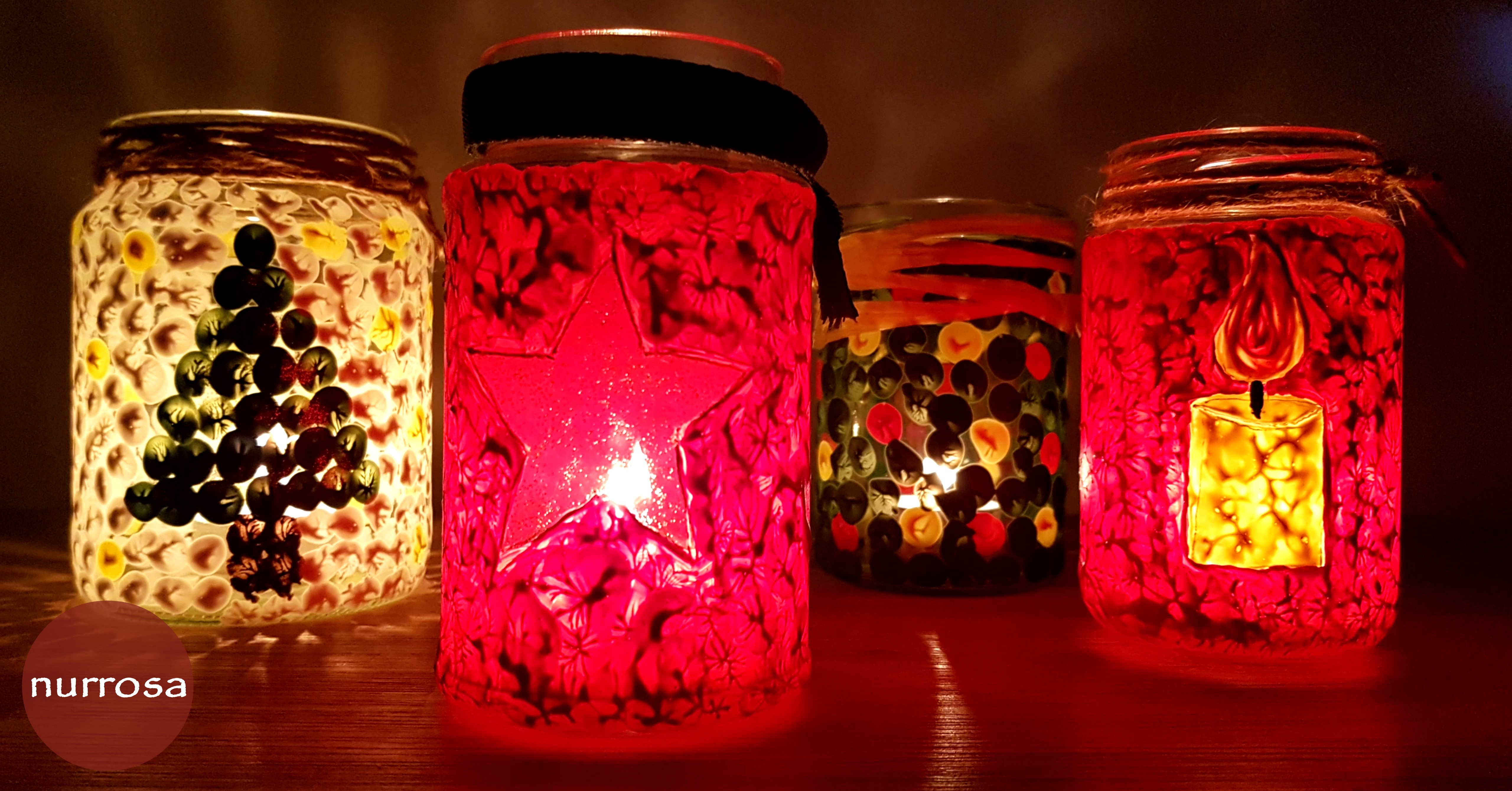 DIY Windlichter zu Weihnachten basteln – nurrosa