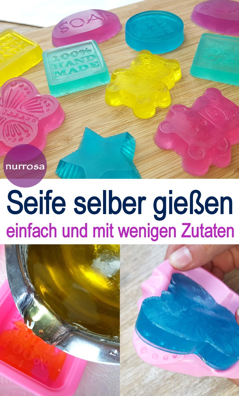 Seife selber gießen – DIY Anleitung – nurrosa